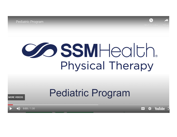 Pediatric Therapy | SSM Health Physical Therapy